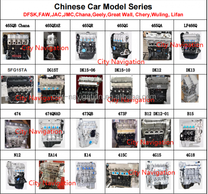 Long Block Motor 4D25 Diesel Engine for ISUZU JMC H5c 2.5L JE4D25Q5A